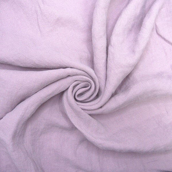 Heavy Washed Linen Twill - Lilac Sample - Gala Fabrics